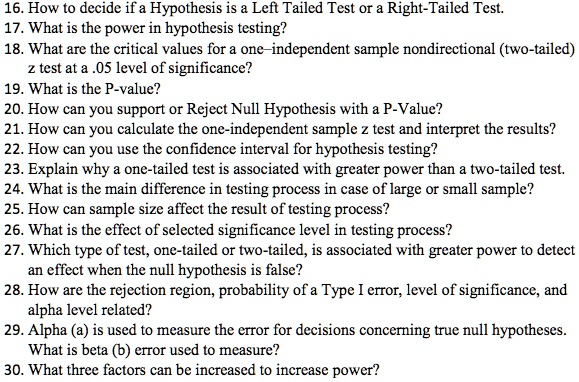 16 how to decide if a hypothesis is a left tailed test or right tailed ...