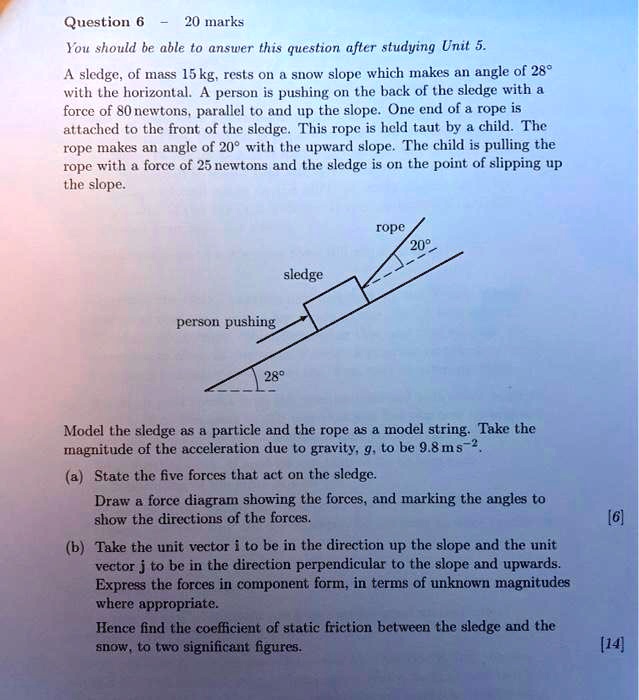 SOLVED: Question 20 marks: You should be able to answer this question ...