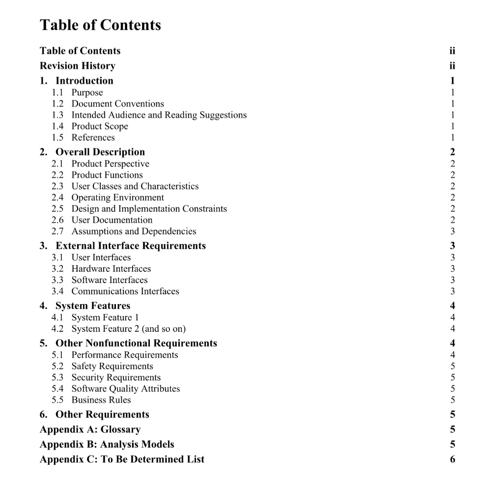 Table of Contents Table of Contents Revision History 1. Introduction 1. ...