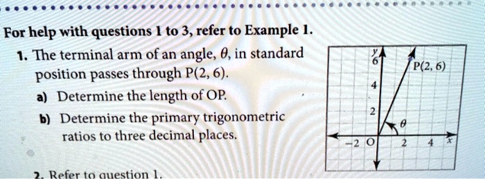 for help with questions 1 to 3 refer to example 1 1 the terminal arm ...
