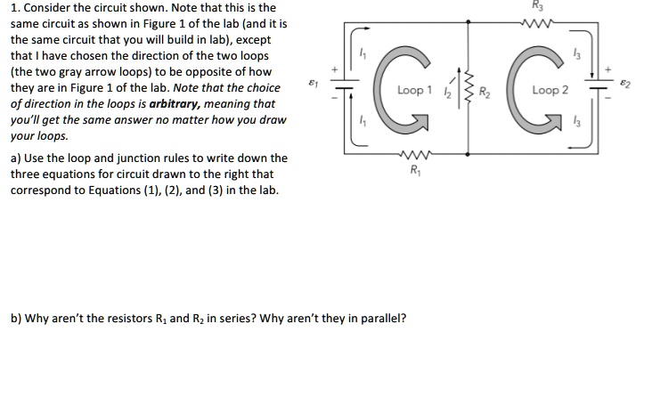 SOLVED: Consider the circuit shown: Note that this is the same circuit ...