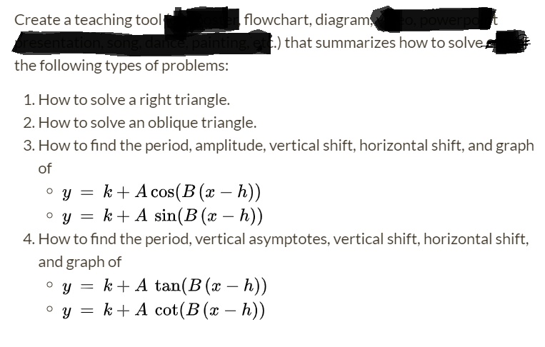 SOLVED: Create a teaching tool flowchart diagram that summarizes how to ... SOLVED: Create a teaching tool flowchart diagram that summarizes how to ...