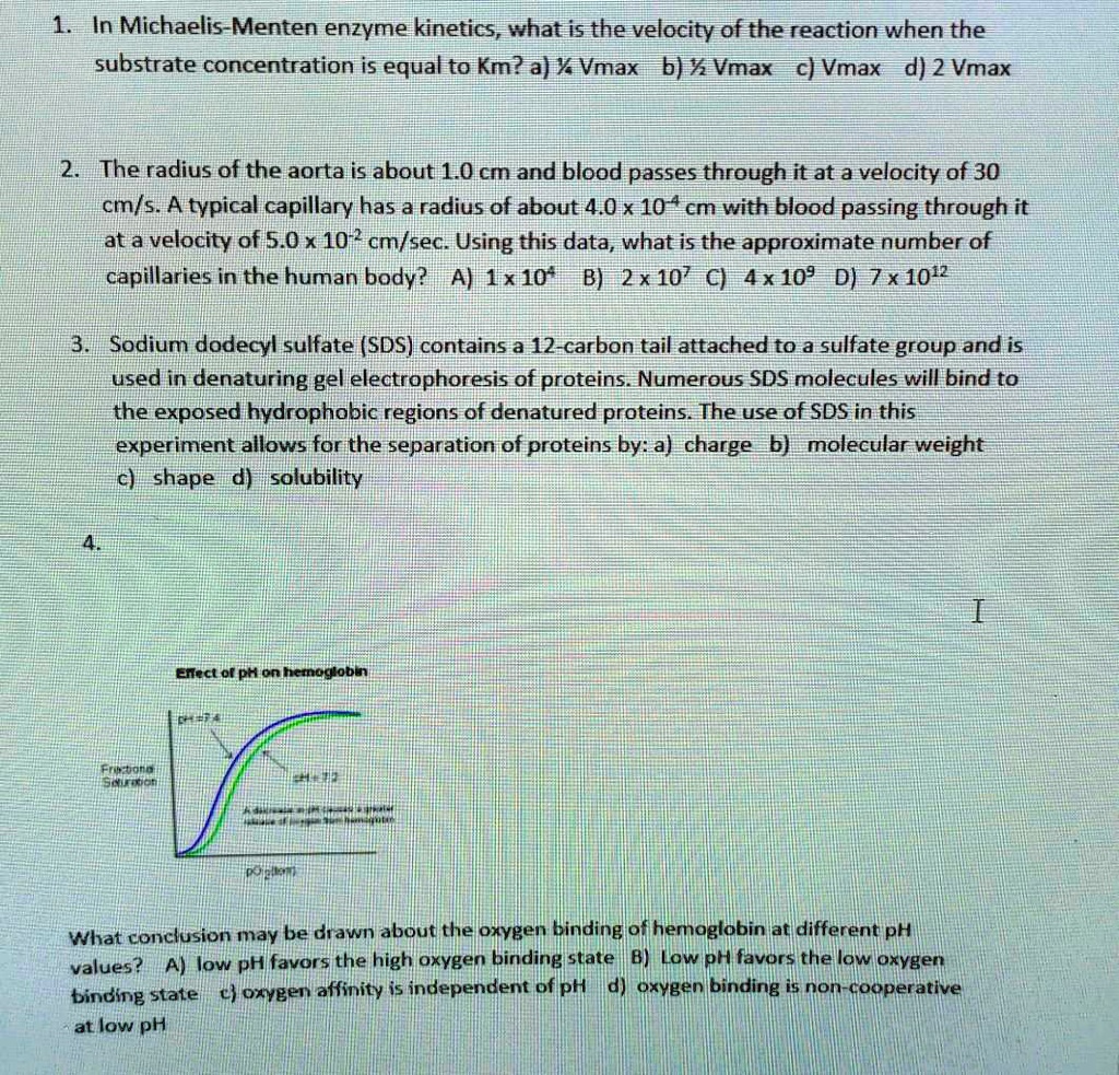 in michaelis menten enzyme kinetics what i5 the velocity of the ...