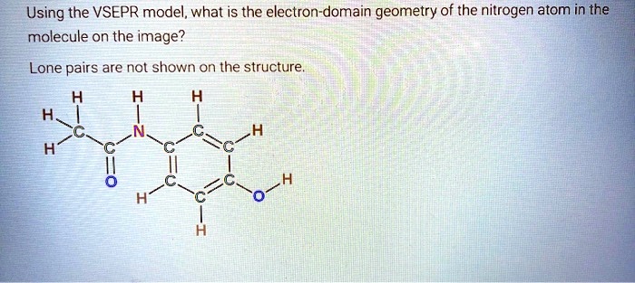using the vsepr model what is the electron domain geometry of the ...