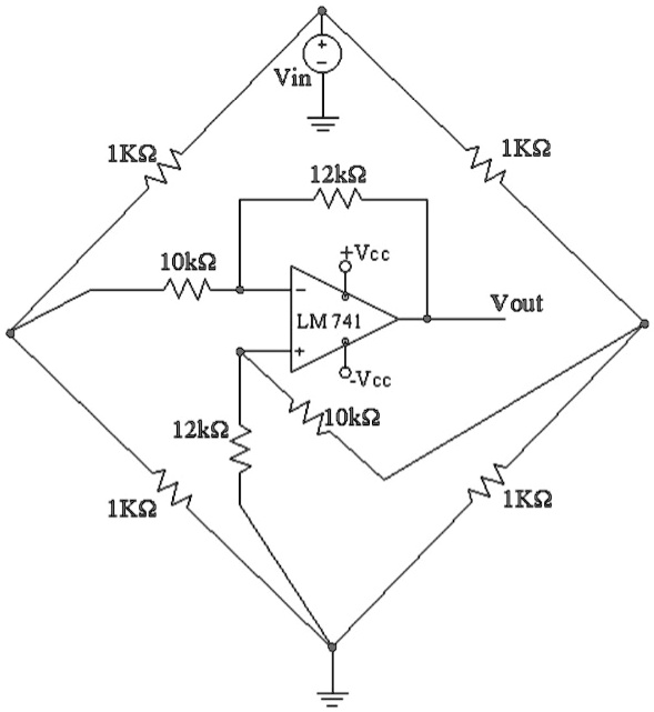 SOLVED: IF THE LM741 OPERATIONAL AMPLIFIER, SHOWN IN THE CIRCUIT, IS WITHIN AN IDEAL NETWORK ...