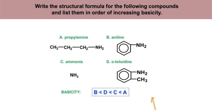 Write the structural formula for the following compounds and list them ...