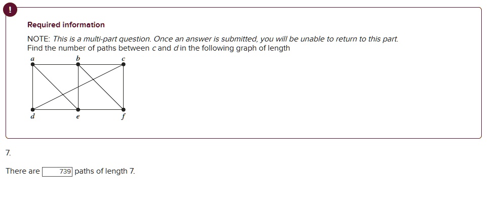SOLVED: Required information NOTE: This is a multi-part question.Once an answer is submitted ...