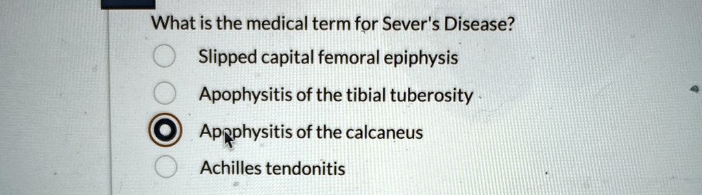 what is the medical term for severs disease slipped capital femoral ...