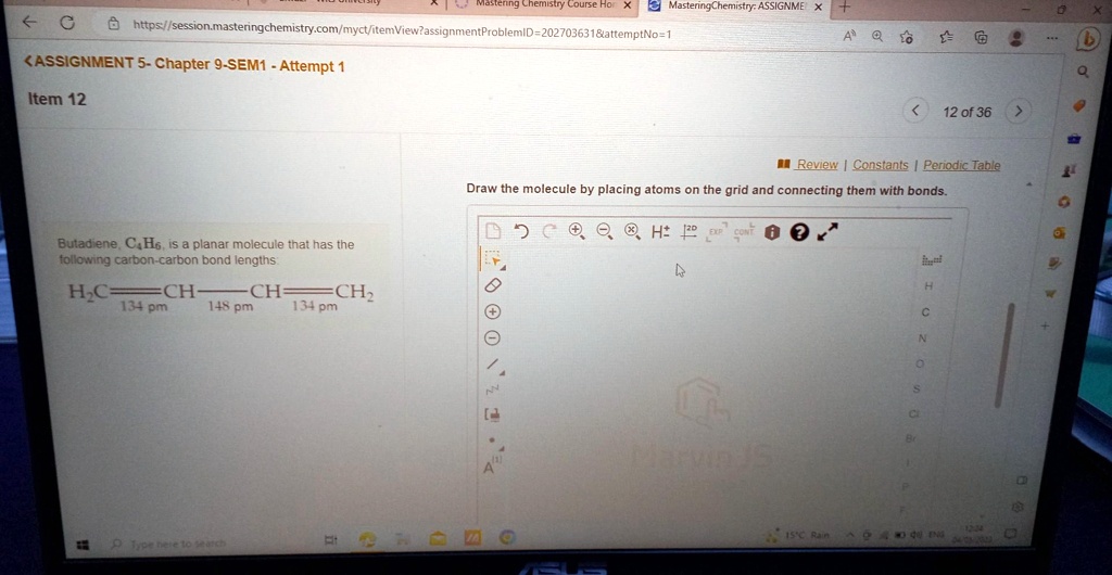 SOLVED: MasteningChemistryASSIGNME https//session.masteringchemistry.com/myct/itemView ...