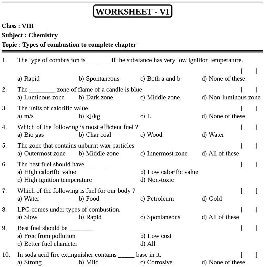 the correct answer will be marked as branliest answer worksheet vi ...