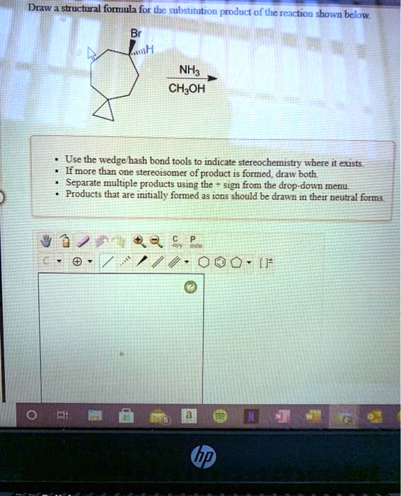 draw suuctural fonula for the iuuuo product of thc reaction shown bclow ...