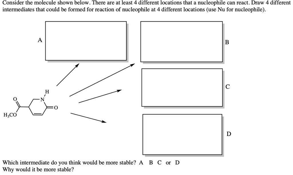 SOLVED: Consider the molecule shown below. There are at least 4 ...