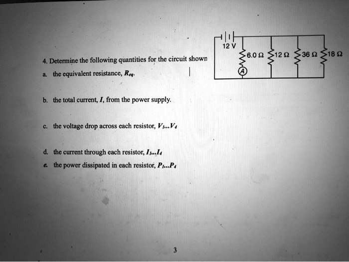determine the following quantities for the circuit shown the equivalent resistance req 60 9 812n ...