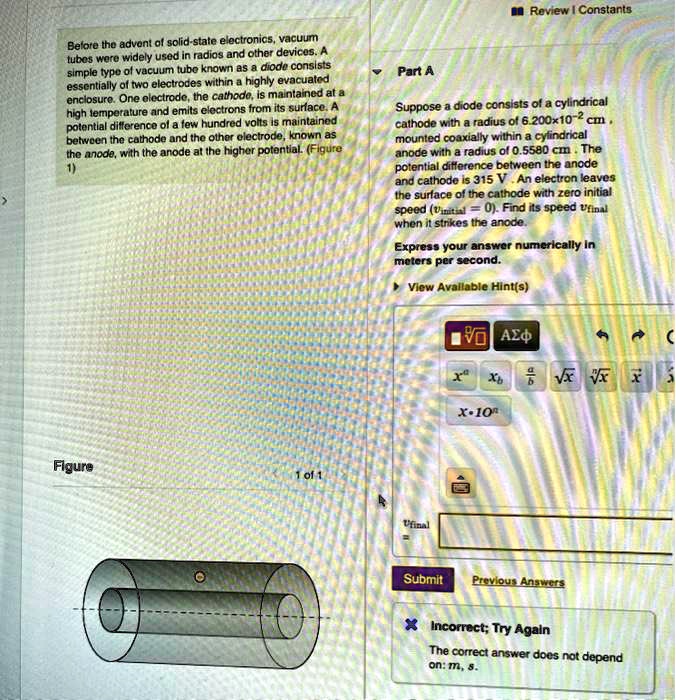SOLVED: Before the advent of solid-state electronics, vacuum tubes were widely used in radios ...