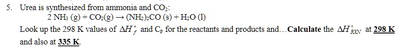 urea is synthesized from ammonia and co 2 nh cog nhco s ho l look up ...