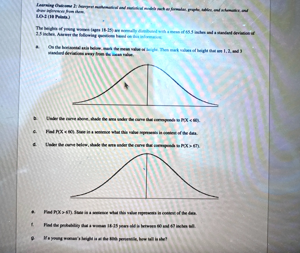 learning outcome 2 interpret mathematical and statistical models such as formulas graphs tables ...