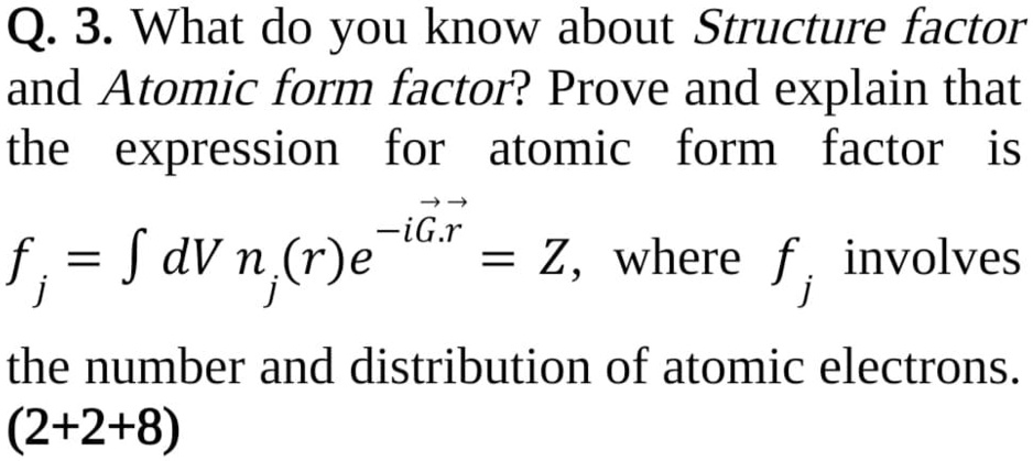 SOLVED: Urgent So please... Books are Solid State Physics by Charles ...