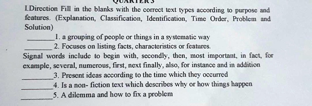 need help guysneed now nonsenseincorrect qofricr ldirection fill in the ...