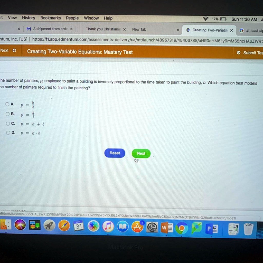 SOLVED: 'The number of painters, p, employed to paint a building is ...