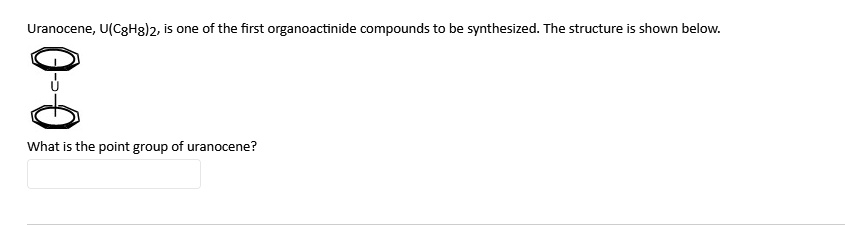 uranocene uc8hgl2 is one of the first organoactinide compounds to be ...