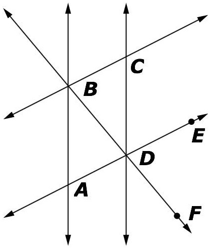 SOLVED: 'in the figure, AB||CD and BC||AE. Let ABD measure (3x+4), BCD ...