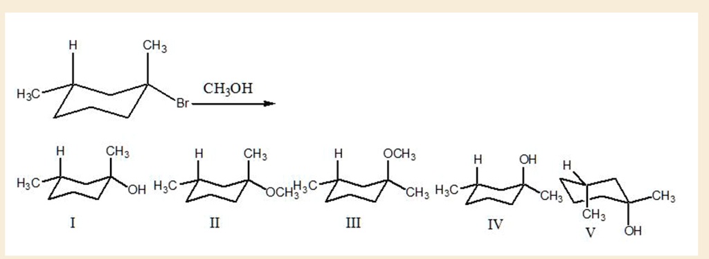 SOLVED: Predict the product of the following reaction: CH3 H3C - CH3OH Br CH3 OCH3 OH H3C OH H3C ...