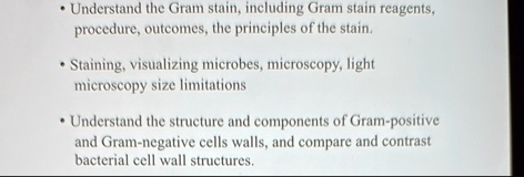 understand the gram stain including gram stain reagents procedure ...