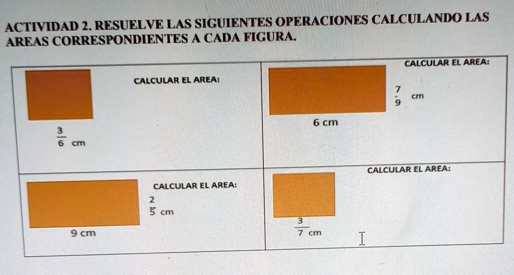 SOLVED: ACTIVIDAD 2. RESUELVE LAS SIGUIENTES OPERACIONES CALCULANDO LAS ...