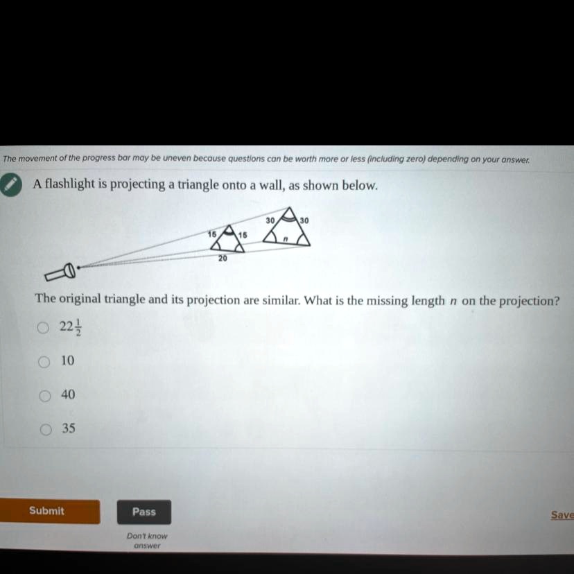 SOLVED: 'Pls help! Looking for the missing length of n The movement of ...