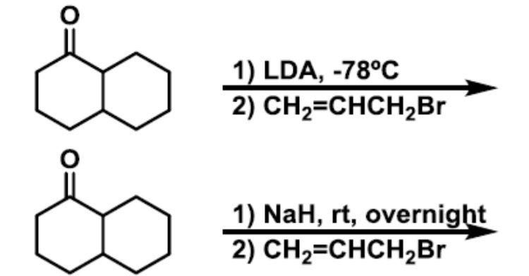 SOLVED: Show the step-by-step mechanisms for each one and predict its major products of the ...