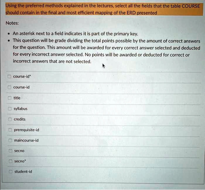 SOLVED: Using the preferred methods explained in the lectures, select ... SOLVED: Using the preferred methods explained in the lectures, select ...