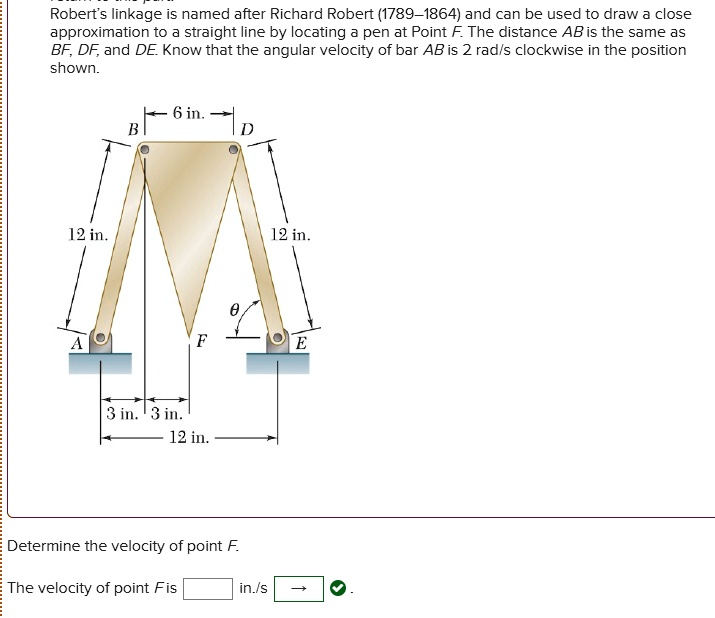 Robert's linkage is named after Richard Robert (1789-1864) and can be ...