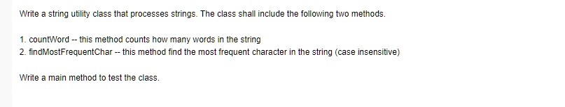 Solved Python 1 Countword This Method Counts How Many Words Are In The String 2