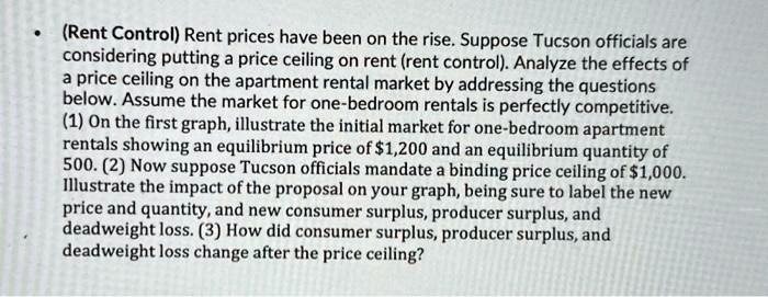 SOLVED: (1), (2), and (3) please. must have supply and demand graph ...