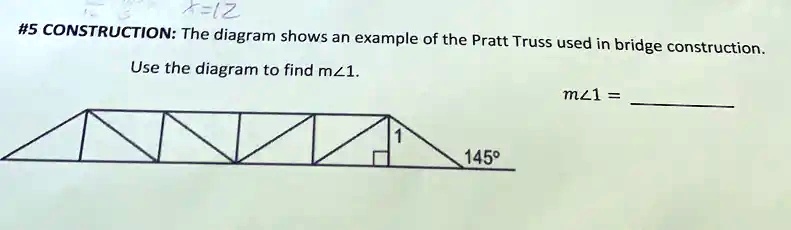 2 - (2 * 5) CONSTRUCTION: The diagram shows an example of the Pratt ...