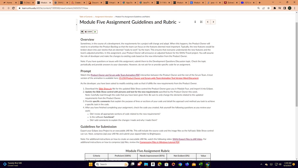 SOLVED: Texts: 52A 3 Module [Soh 121 X c learn.snhu.edu/d21/le/content/1309368/viewContent ...