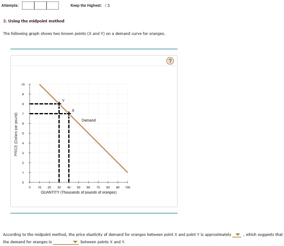 SOLVED: The following graph shows two known points (X and Y) on a ... SOLVED: The following graph shows two known points (X and Y) on a ...