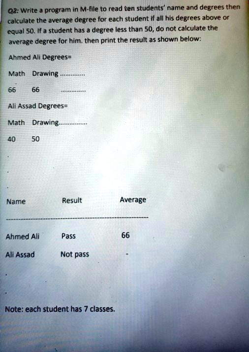 02 write program in m file to read ren students name and...