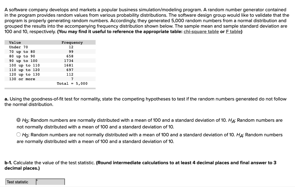 Solved A Software Company Develops And Markets Popular Business Simulationmodeling Program A