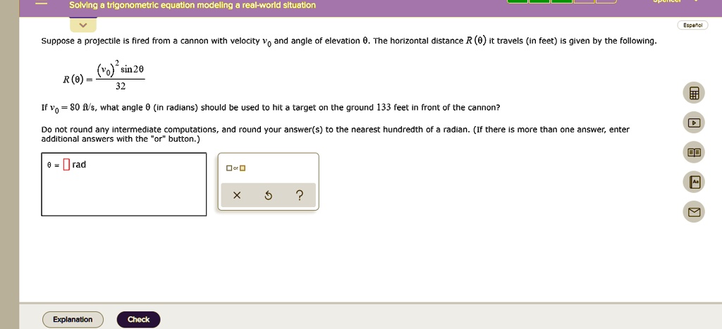 SOLVED: Solving trigonometric equation modeling real-world situation ...