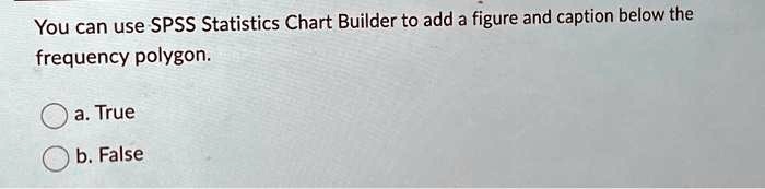 You can use SPSS Statistics Chart Builder to add a figure and caption ...