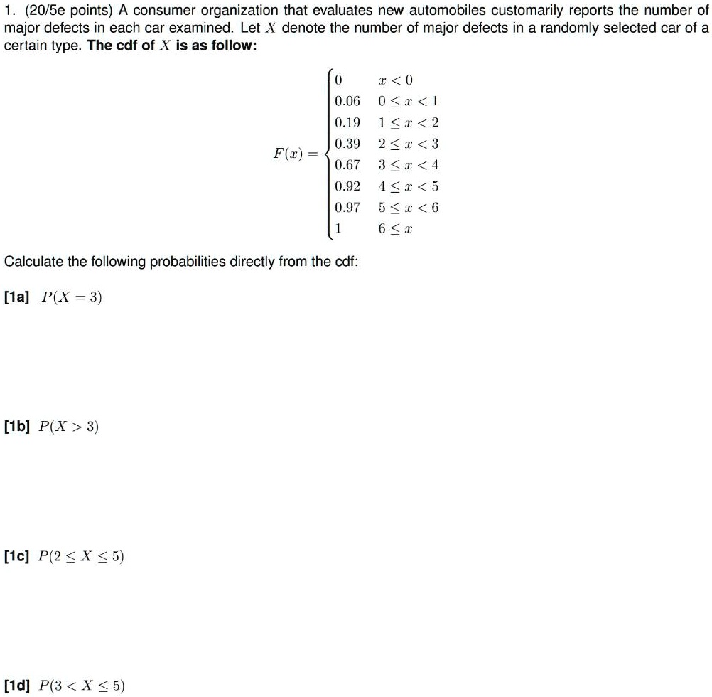SOLVED: A consumer organization that evaluates new automobiles ...