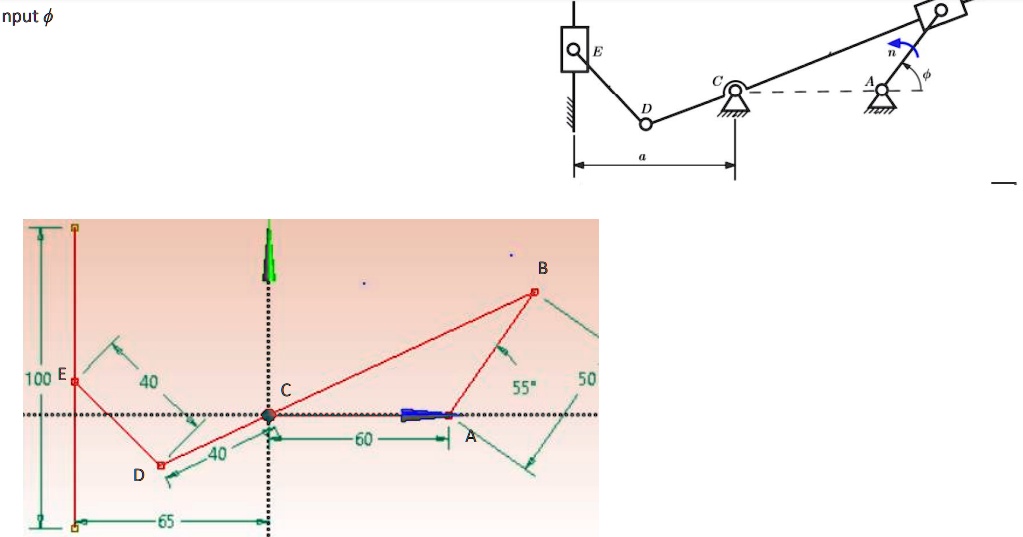 SOLVED: The mechanisms next are NOT drawn to scale; the input velocity ...