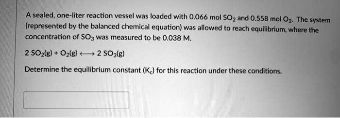 a sealed one liter reaction vesse was loaded with 0066 mol soz and 0558 ...