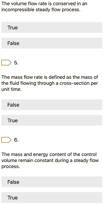 SOLVED: The volume flow rate is conserved in an incompressible steady ...