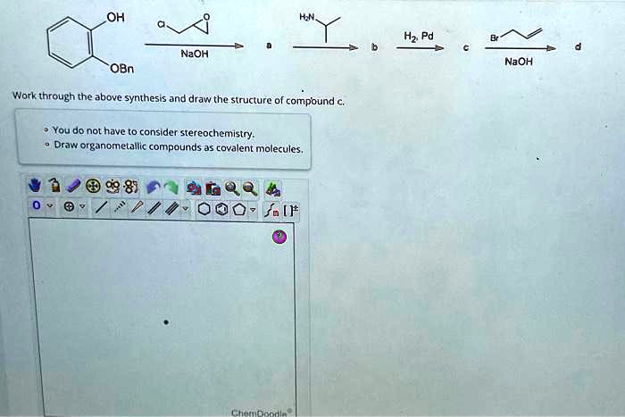 SOLVED: OH HPd NaOH NaOH ON Work through the above synthesis and draw ...