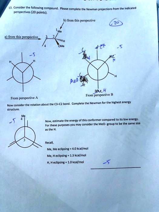 SOLVED: Consider the following compound . Picase complete the Newman ... SOLVED: Consider the following compound . Picase complete the Newman ...