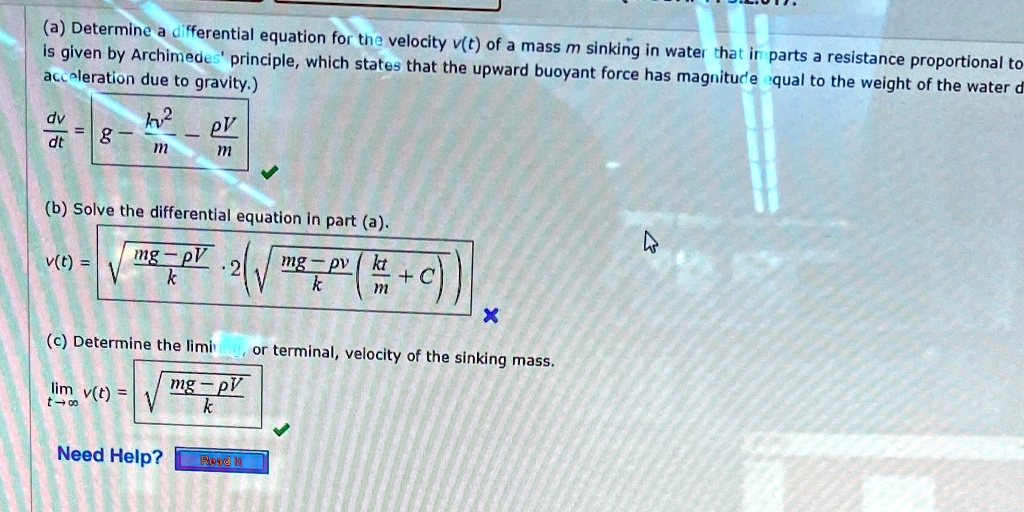 SOLVED: Part b, please show all work correctly. (a) Determine a ...