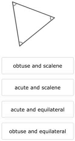 obtuse and scalene acute and scalene acute and equilateral obtuse and ...