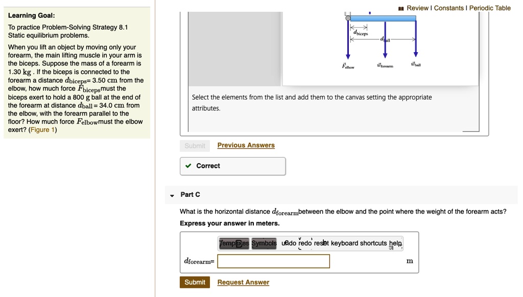 SOLVED: Learning Goal: To practice Problem-Solving Strategy 8.1 Static ...